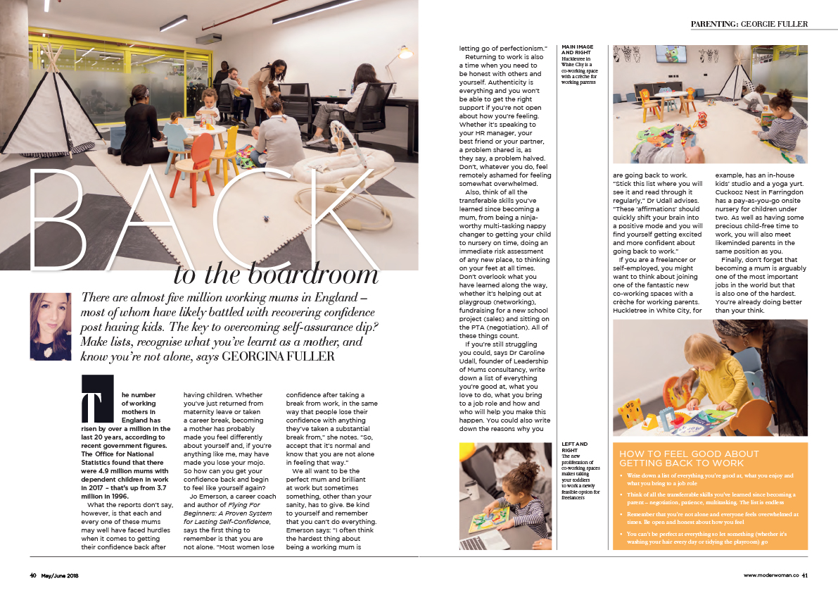 Back to the Boardroom (Modern Woman) | Georgina Fuller